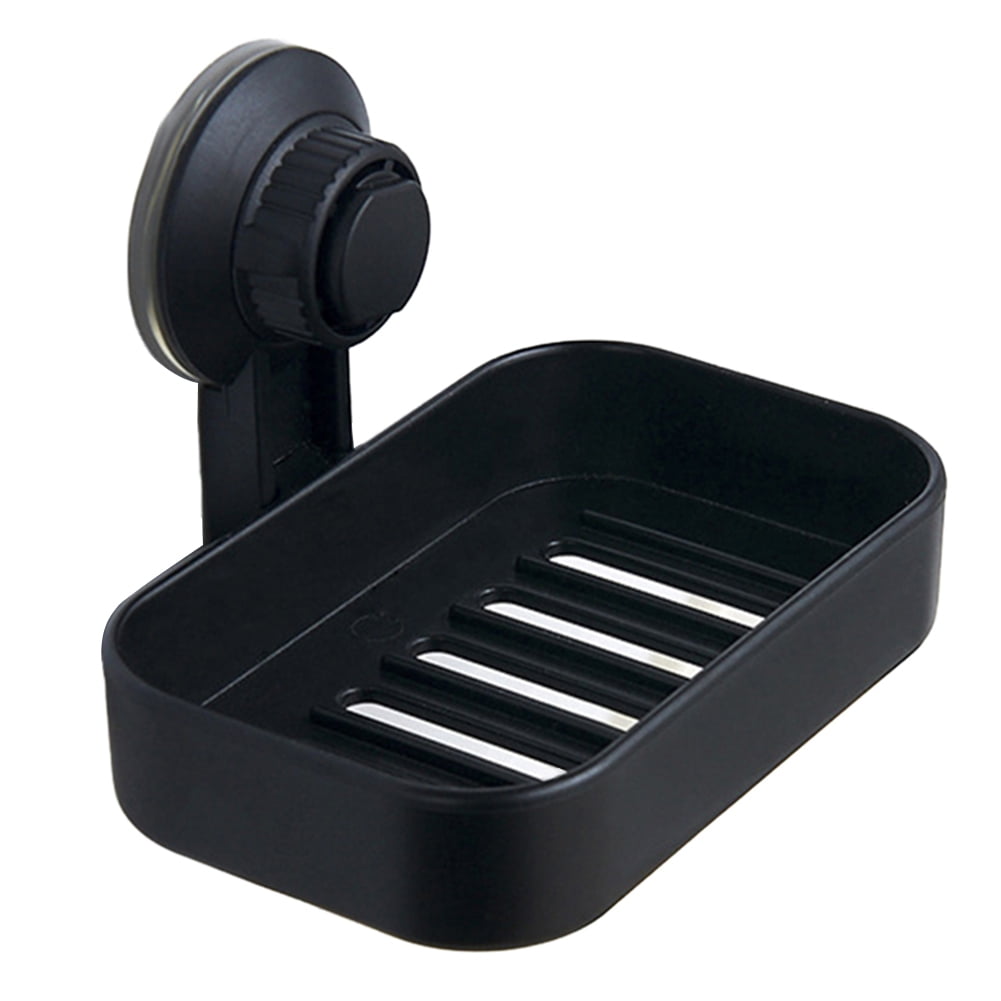 Bathroom Shower Soap Suction Cup Box Storage Tray Holder Container ...