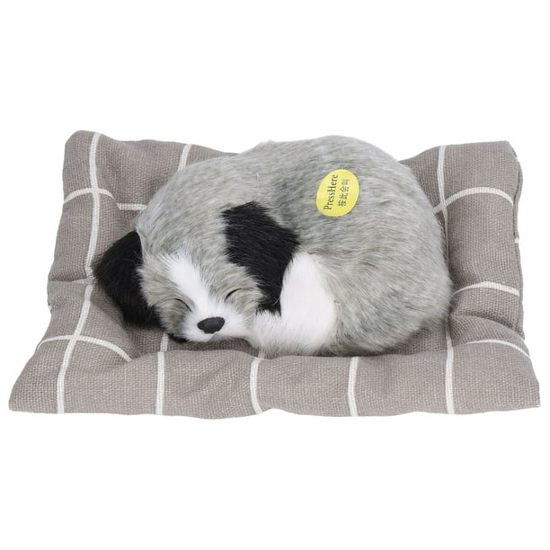 Sleeping Dog Doll,Make Sound Sleeping Dog Barking Dog Toy Make Sound ...