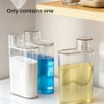 ACDANC Transparent Laundry Detergent Dispenser Bottle Sealed Tank for ...