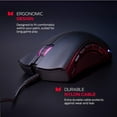 Monster Alpha 9.0 RGB Wired Gaming Mouse, 16000 DPI, Programmable Buttons & LED Lighting ...
