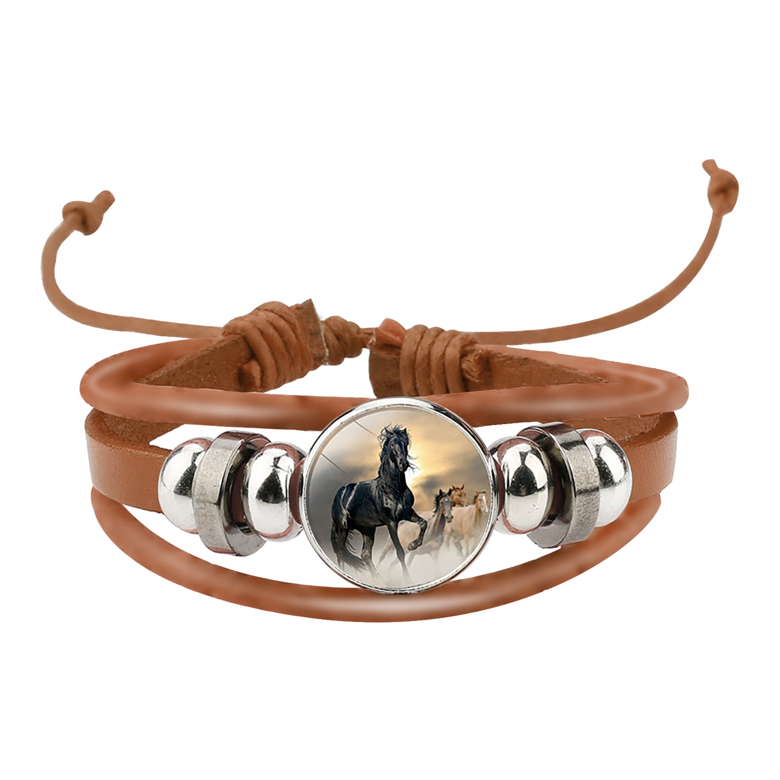 Click here for Riforla Colorful Cowhide Cartoon Horse Pattern Han... prices