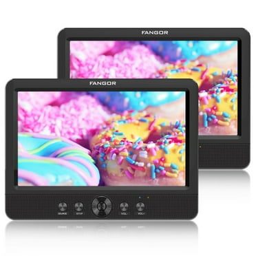 Proscan Pdvd1034 10.1" Dual-screen Portable Dvd Player - Walmart.com