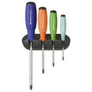 PB Swiss Tools PB 8515.CBB SwissGrip Screwdriver Set, Set, Slotted - Walmart.com