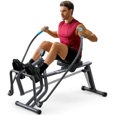 Gymax Home Fitness Manual Exercise Magnetic Rowing Machine w/ 10-Level ...