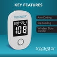 trackstar Blood Glucose Kit | Monitor, Strips, Lancets, Lancing Device ...