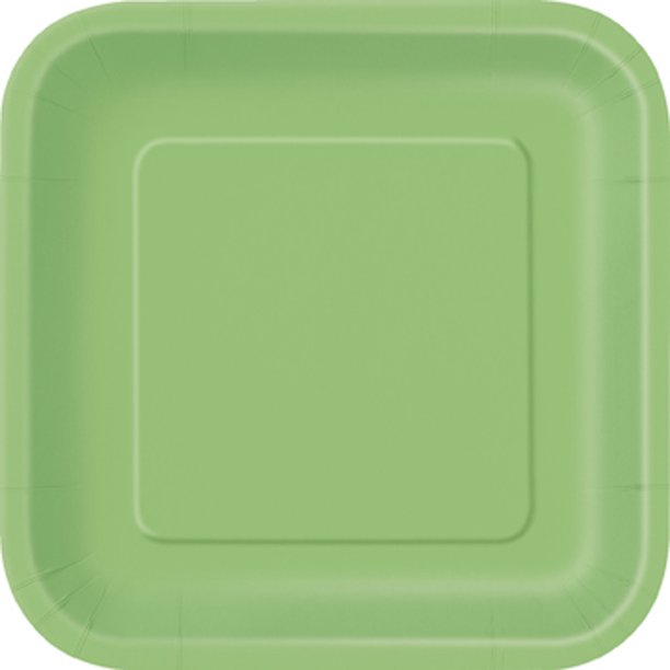 Dinner Plates 9" 14/Pkg-Lime Green - Walmart.ca