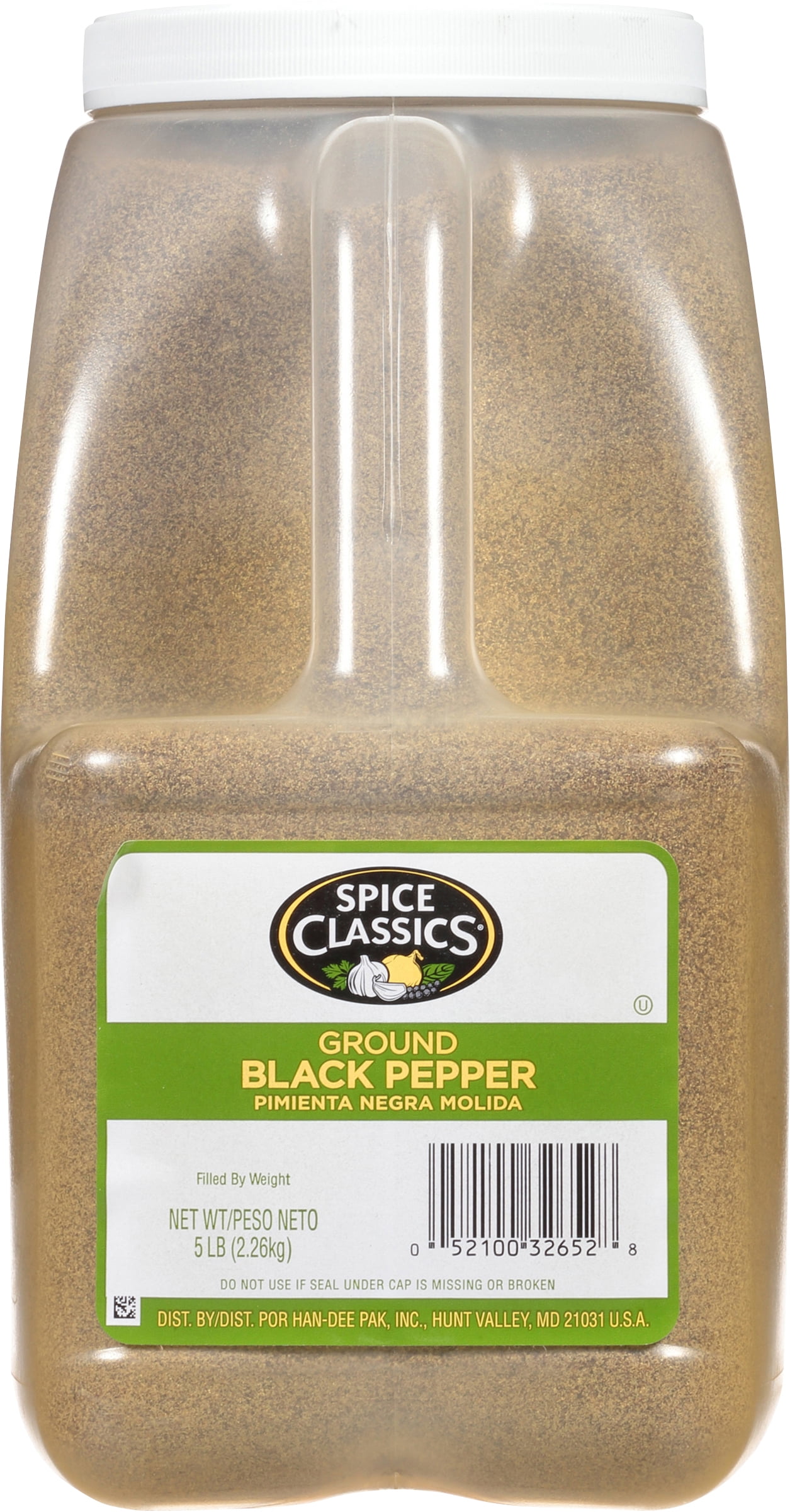 Spice Classics Ground Black Pepper, 5 lbs - Walmart.com