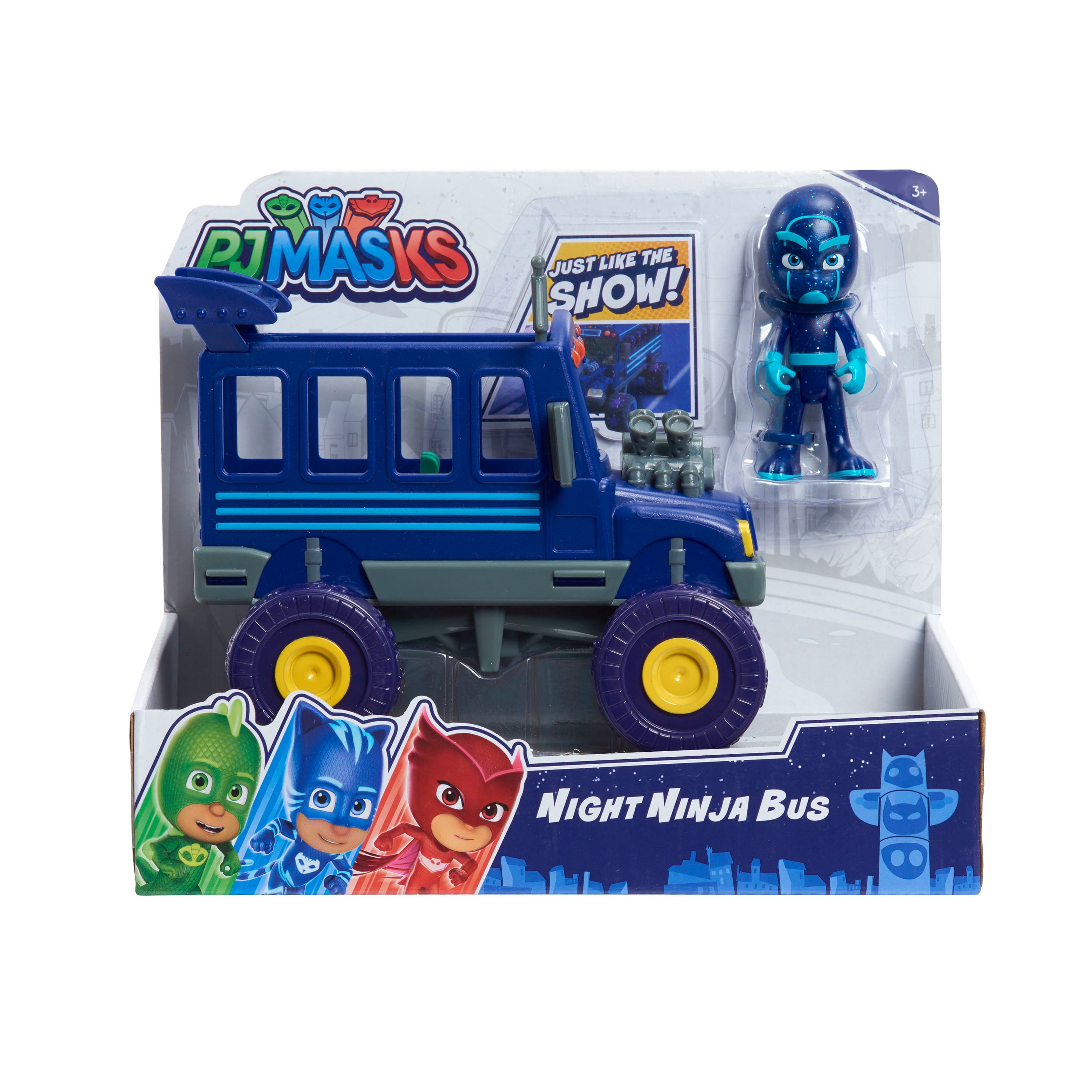 TV & Movie Character Toys Disney Junior PJ Masks Wheelie Night Ninja ...