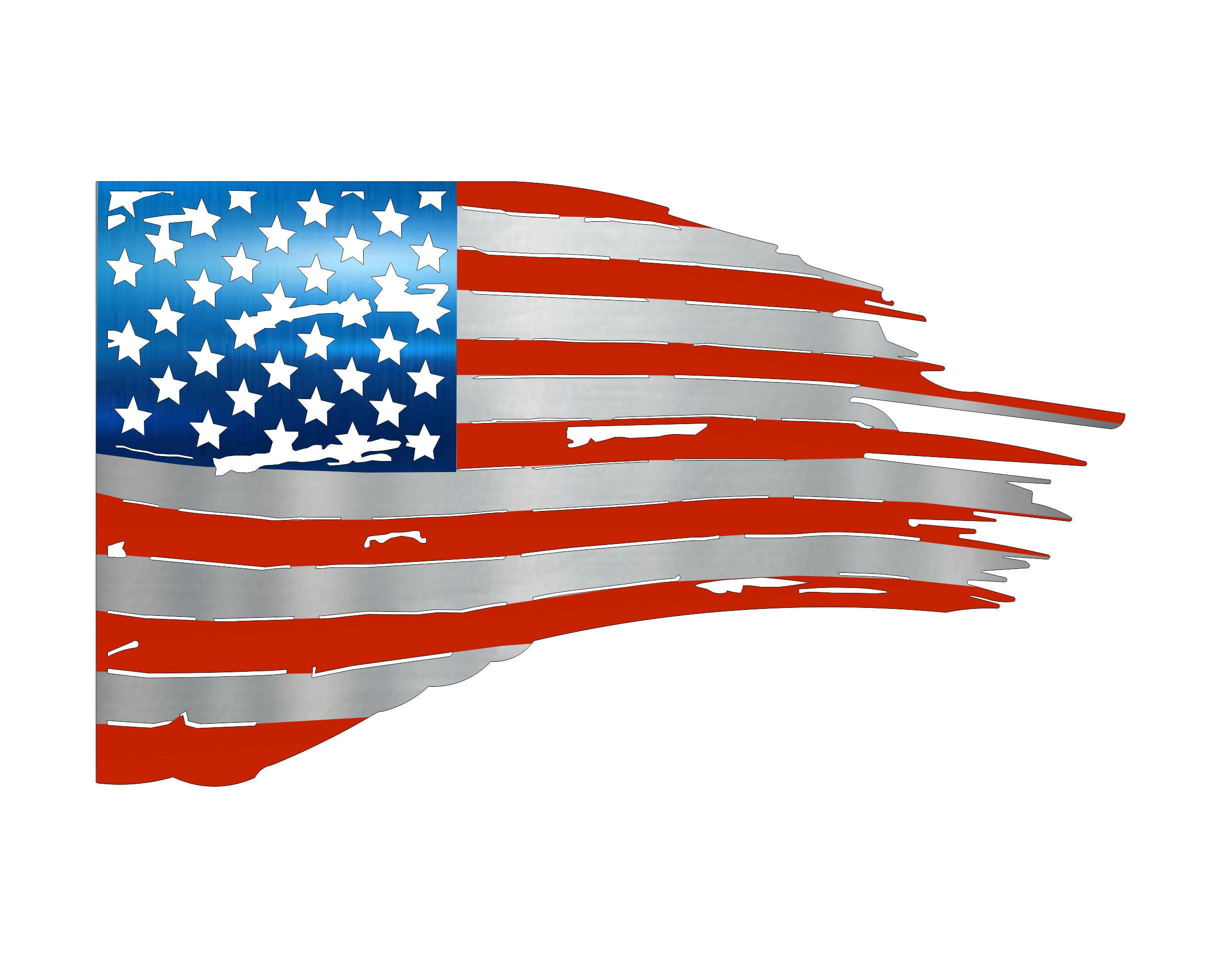 Tattered Flag - Walmart.com