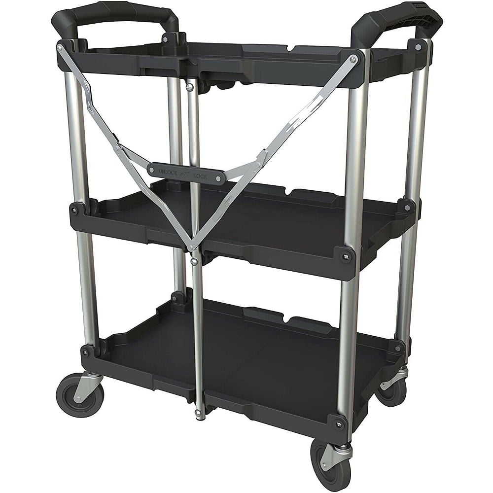 Buy Olympia Tools Pack N Roll Folding Service 150 Lb Capacity 3 Shelf ...