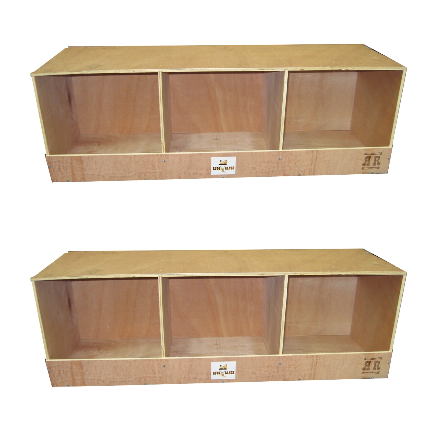 Rugged Ranch TRIPLEX RuggEgg Wooden Chicken Coop Triple Nesting Boxes ...