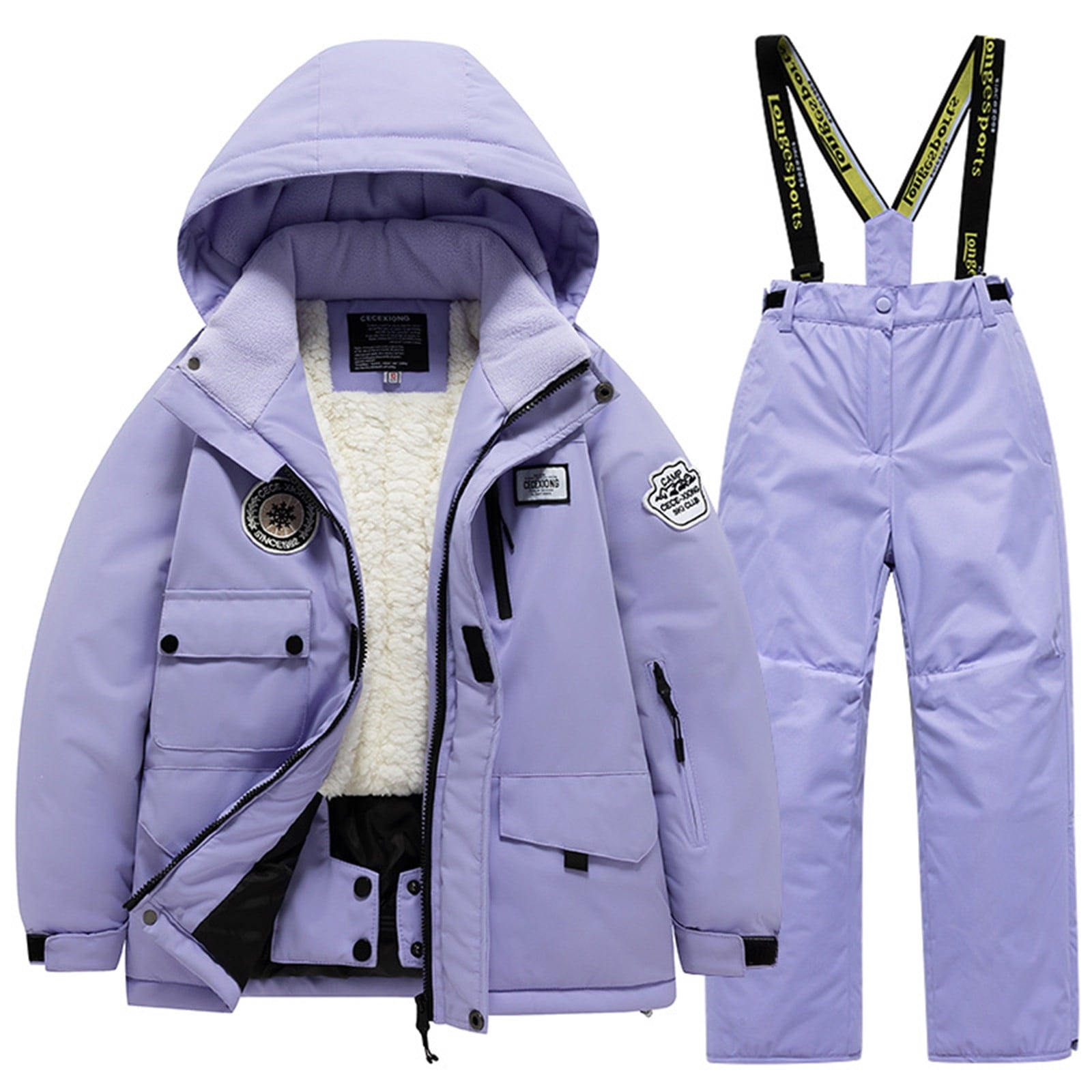Click here for Pisexur Toddler Two Piece Sets Snow Ski Jacket And... prices