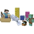 Minecraft Dolphin's Treasure Adventure Pack with 3 Action Figures ...