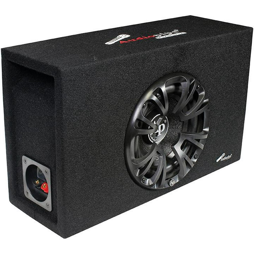 Audiopipe 8" Single Ported Bass Enclosure 500 Watts With Woofer ...