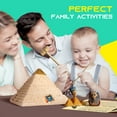 XXTOYS Ancient Egyptian Pyramid Excavation Kit for Kids - Dig Treasures ...