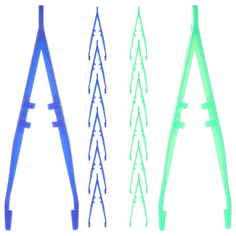 Click here for Homemaxs 20 Pcs Tweezers Craft Tweezers Plastic Tw... prices