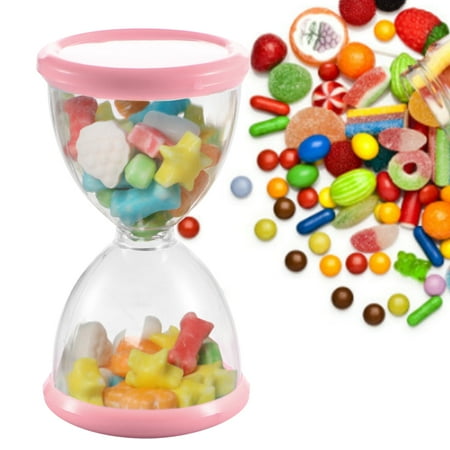 Candy Container, Sand Clock Shape Snack Storage Container Candy Box ...