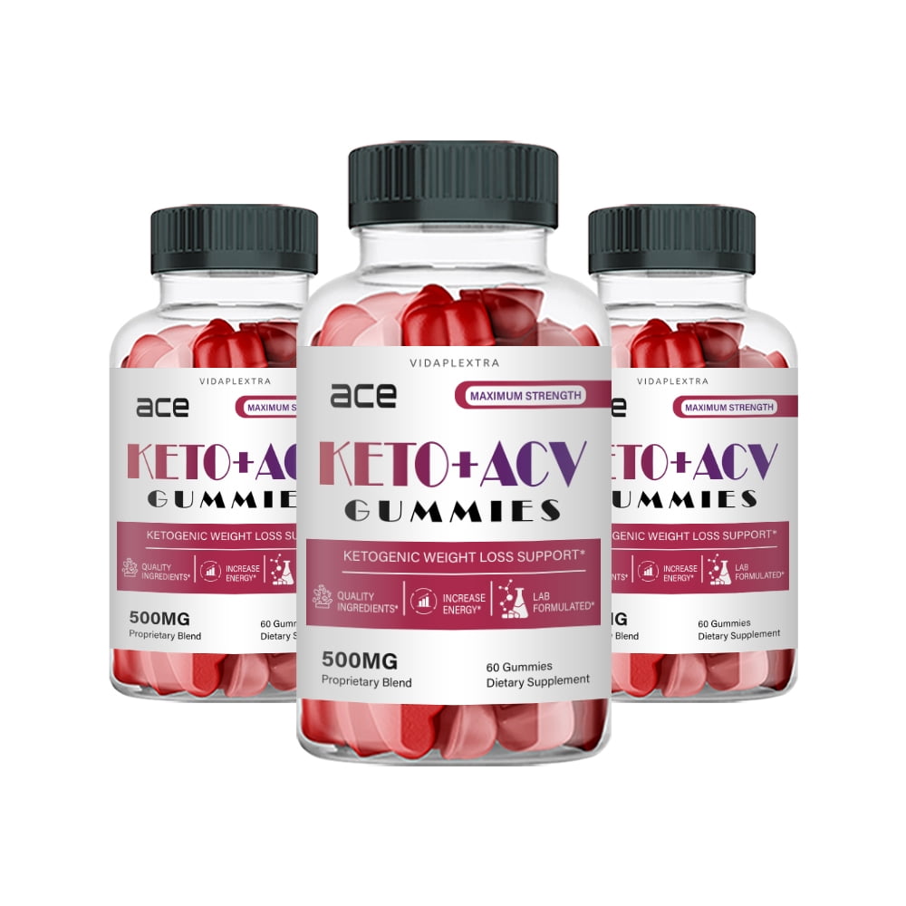 3 Pack Ace Gummies Ace Acv Keto Gummies
