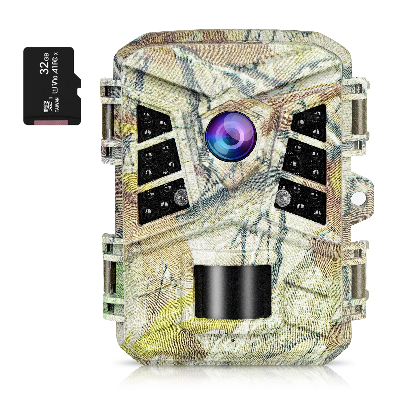 VANBAR D300 Mini Trail Camera,1080P 20MP Hunting Game Camera, Infrared ...