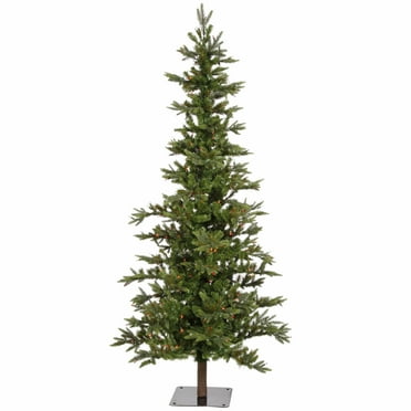 Vickerman 6' Minnesota Pine Half Artificial Christmas Tree, Unlit ...