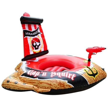 Children's Water Inflatable Boat, Children's Pirate Ship Dinghy with ...