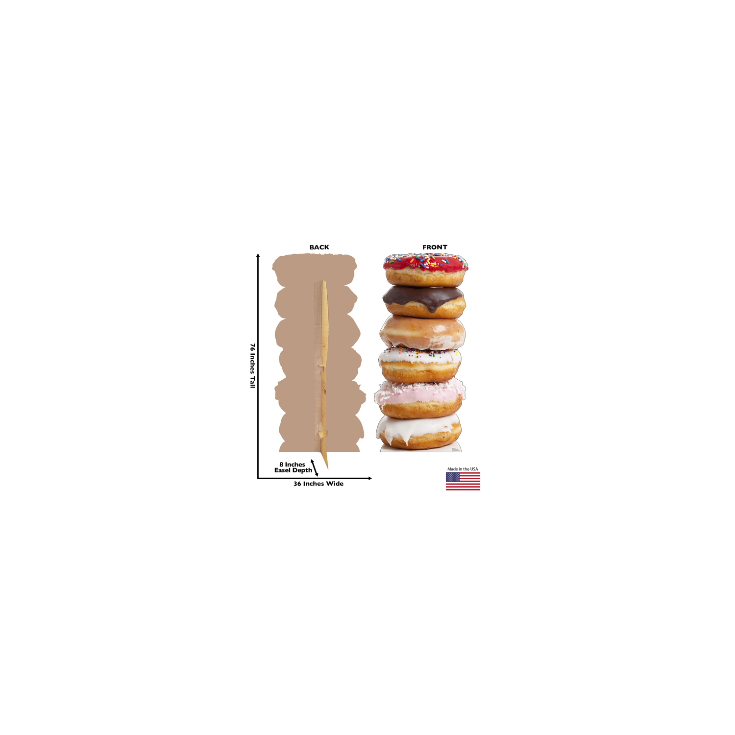 Advanced Graphics Doughnut Stack - Walmart.com