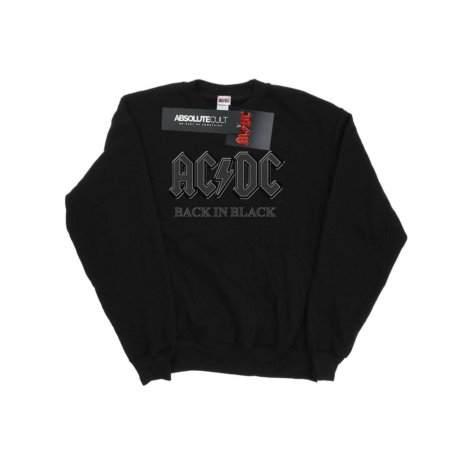 Click here for Acdc Ac/Dc Mens Back In Black Sweatshirt L prices