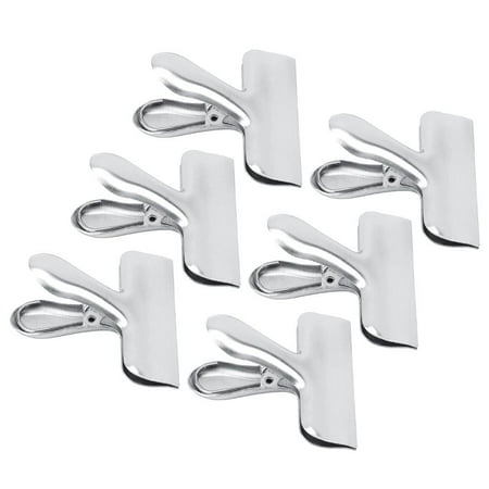 Ccdes Stainless Steel Food Bag Clips Heavy-Duty Bag Clips Air Tight ...