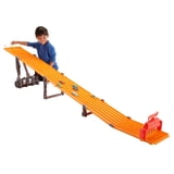 Hot Wheels - Super 6-Lane Raceway Track Set - Orange, Multi-Lane Racing ...
