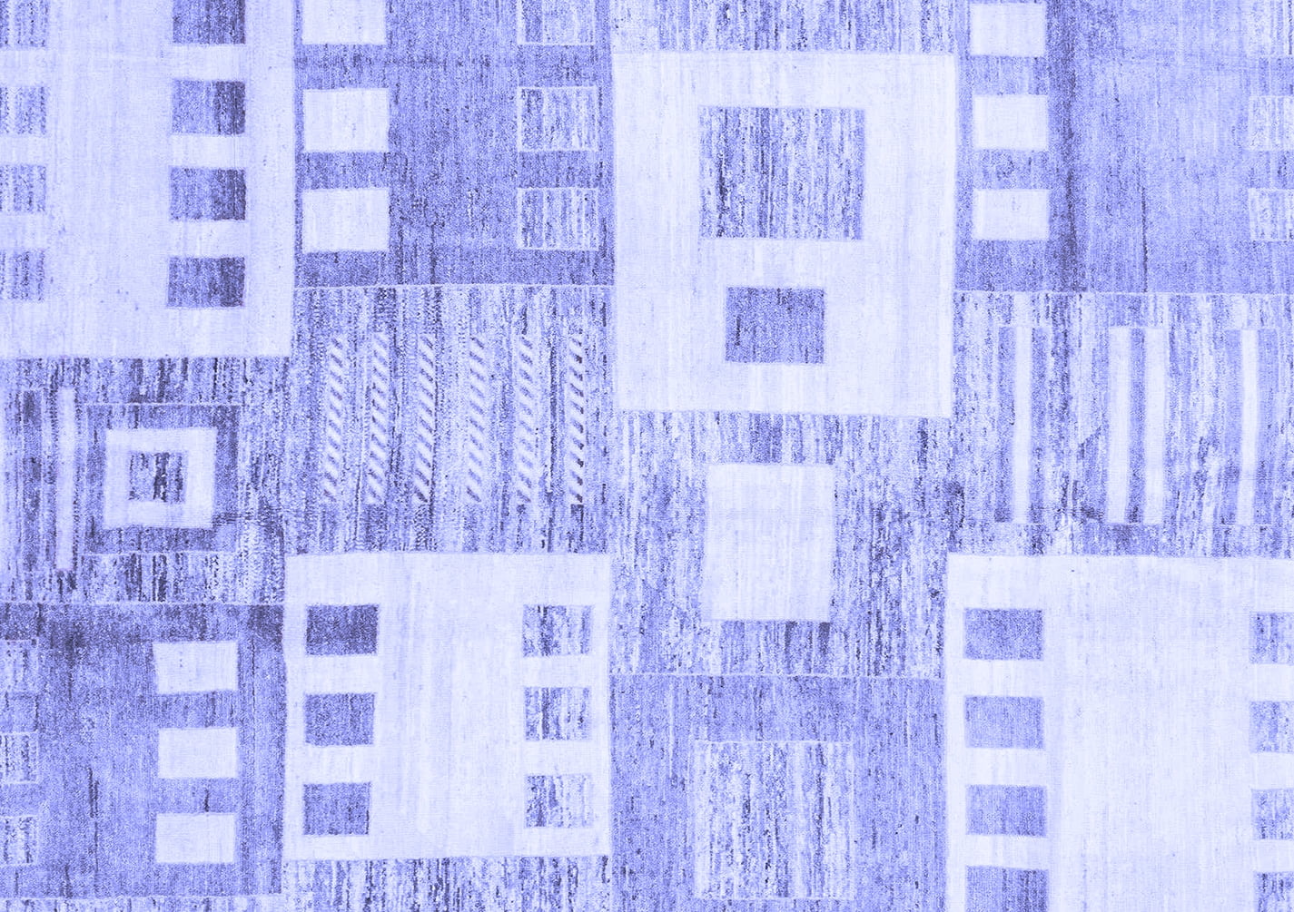 Ahgly Company Machine Washable Indoor Rectangle Abstract Blue Modern ...