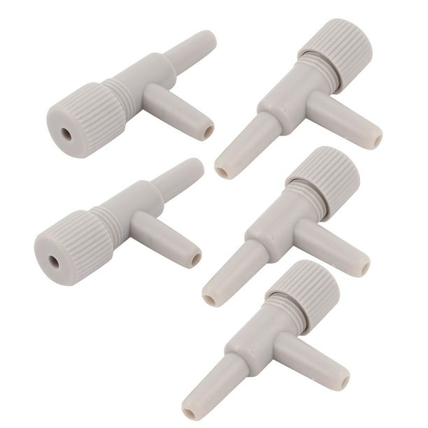 Unique Bargains 5 Pcs Adjustable Aquarium Fish Oxygen Air Line Tubing ...