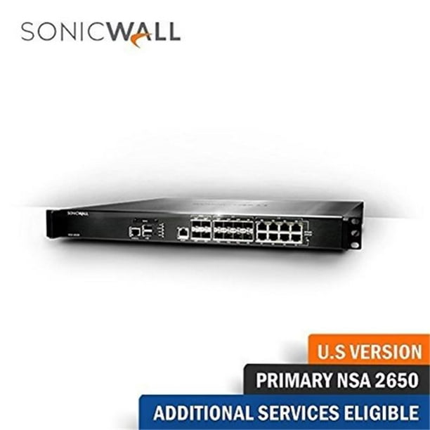 Sonicwall Nsa 2650 Network Security/Firewall Appliance - Walmart.com