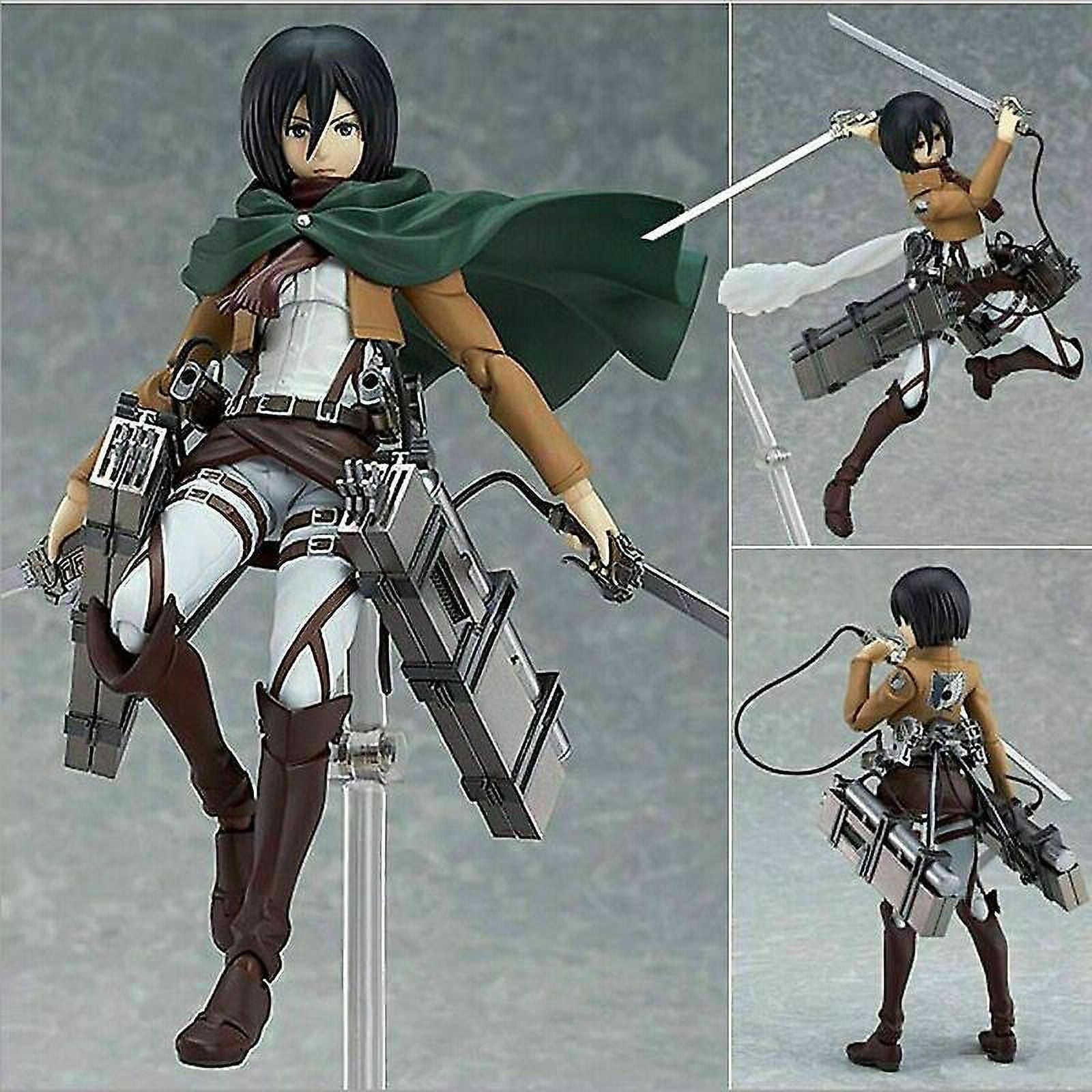 Click here for Attack On Titan Kyojin Mikasa Ackerman 203# Pvc Fi... prices