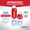 AMERIGEL Saline Wound Wash (7.1 oz.) - First Aid Wound Cleanser | Sting ...