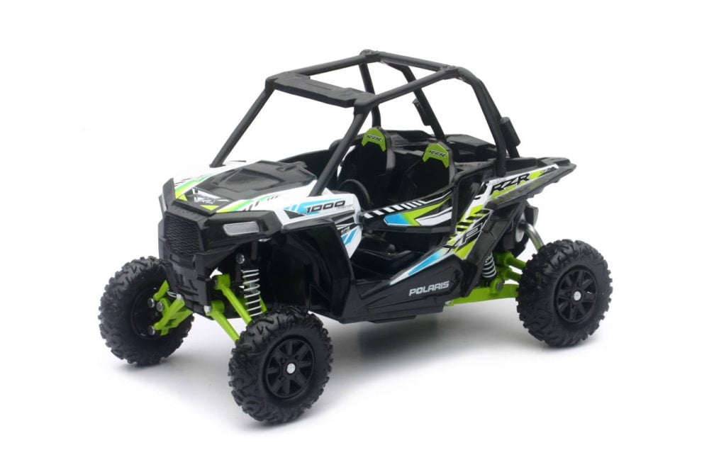 Polaris RZR XP 1000 Dune Buggy, Green - New Ray 57593C - 1/18 scale Diecast Model Toy Car ...