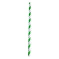 EDHITNR 100pc Paper Disposable Straws, Thick Unbreakable Biodegradable ...