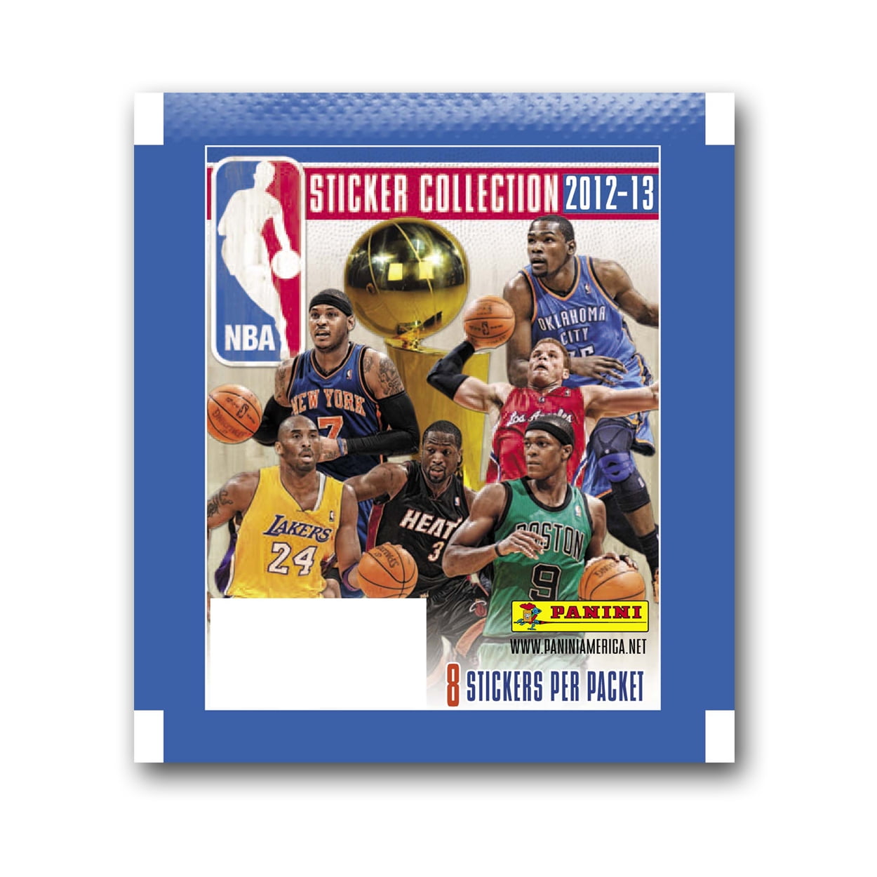 2012/13 Panini NBA Individual Sticker Pack - Walmart.com