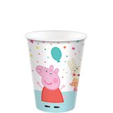Peppa Pig Tableware Kit For 16 130 pc w/ Plates Napkins Cups and Table ...
