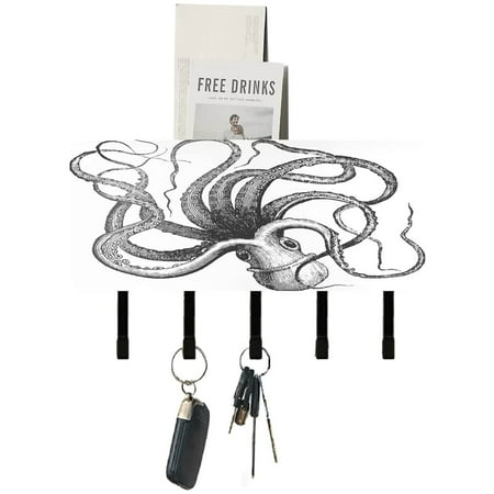Common Octopus Key Holder for Wall Decorative Mail Organizer Holders ...