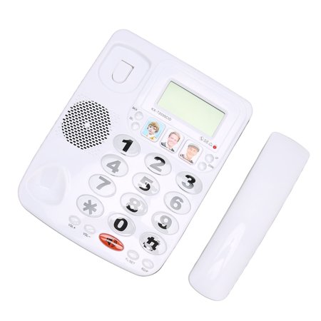 Corded Telephone, Last Number Mute Function Corded Phone With Clear ...