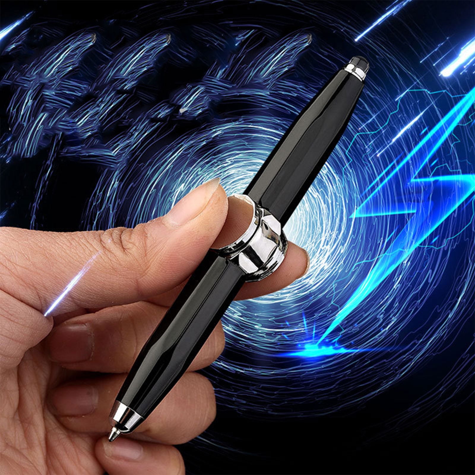 Buy Fidget Spinner Pen with LED Light Writable Spinning Pen Metal ...