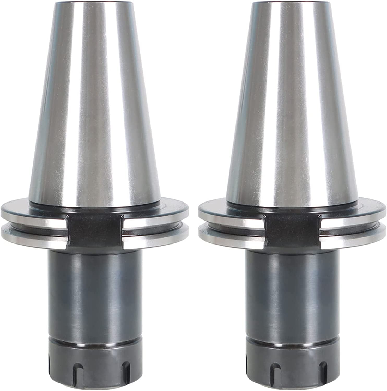 EPOTOOR 2 Piece Collet CAT50-ER32-100MM Tool Handle Collet Suitable for ...