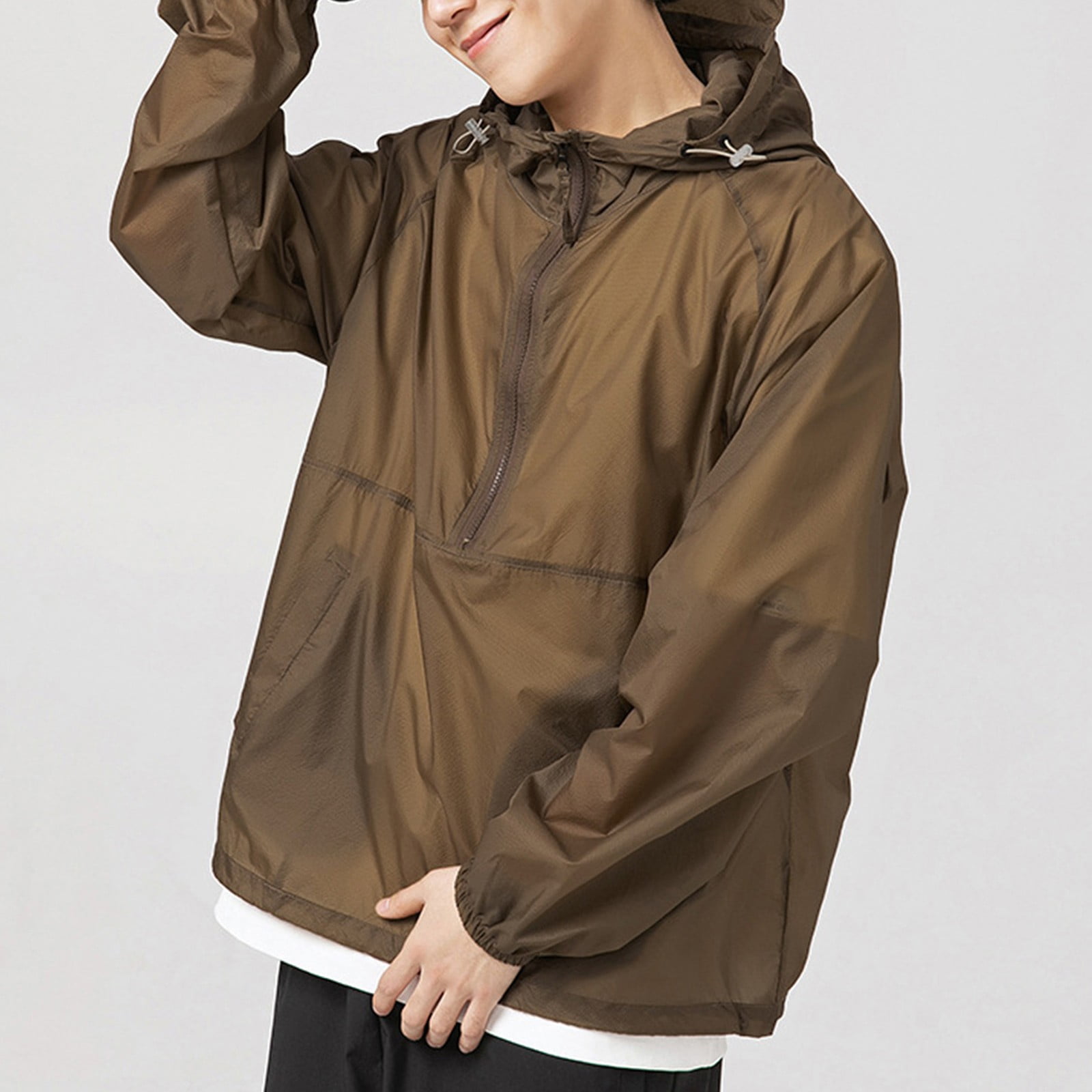 Gear up, Block Out HIMIWAY Summer Cycling Apparel Upf50+ Half Zipper ...