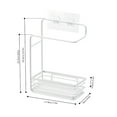 Bloderetu Dishwashing Sponge Rag Draining Storage Rack Kitchen Wall ... Bloderetu Dishwashing Sponge Rag Draining Storage Rack Kitchen Wall ...