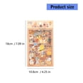 6Sheets Journaling Sticker Waterproof PET Decorative Sticker for ...