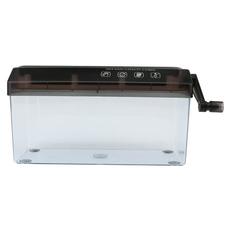 A4 Paper Mini Destroyer Manual Shredder Paper Strip Cutter Hand Paper ...