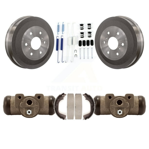 Transit Auto Rear Brake Drum Shoes Spring and Cylinders Kit for Car ...