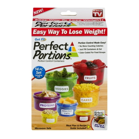 Perfect Portions Portion Control Containers - Walmart.com