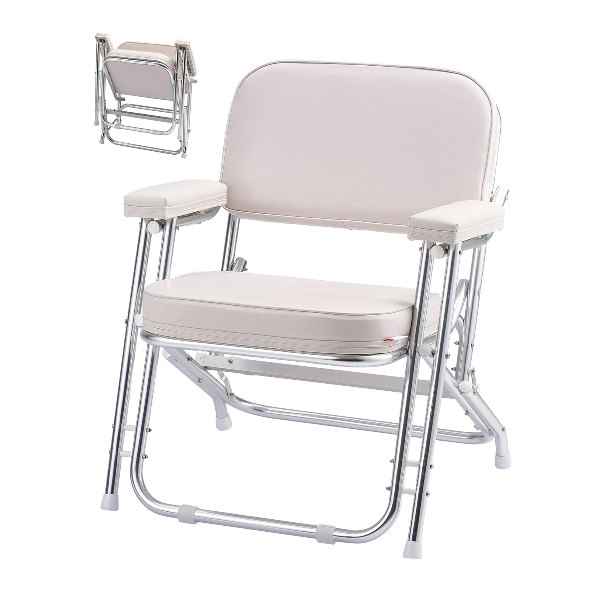 Click here for Vevor Folding Deck Chair Boat Seat With Aluminum A... prices