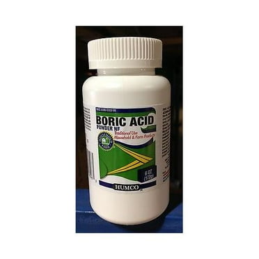 99.9% Pure Fine Granular Powder Boric Acid, Half Pound, 1/2 Lbs, Create ...